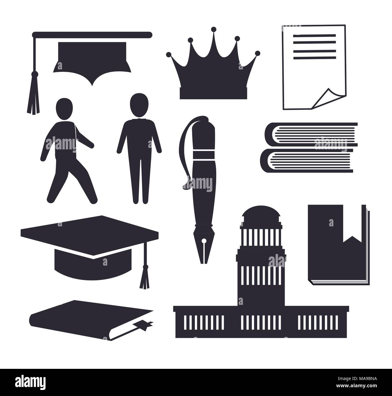 Academic education design Stock Vector Image & Art - Alamy