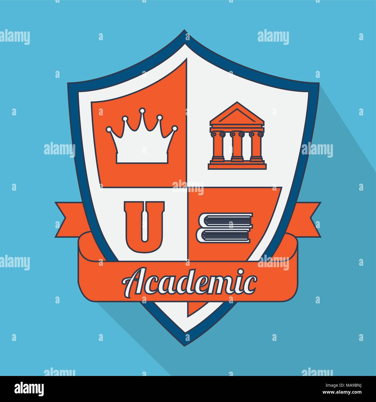 Academic education design Stock Vector Image & Art - Alamy