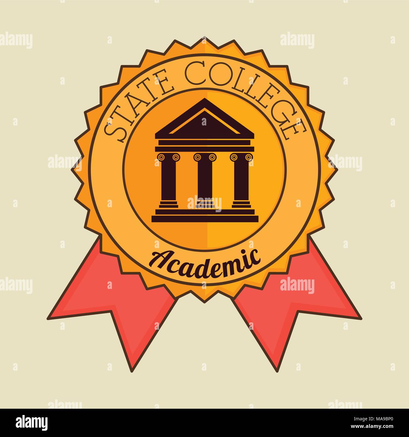 Academic education design Stock Vector Image & Art - Alamy