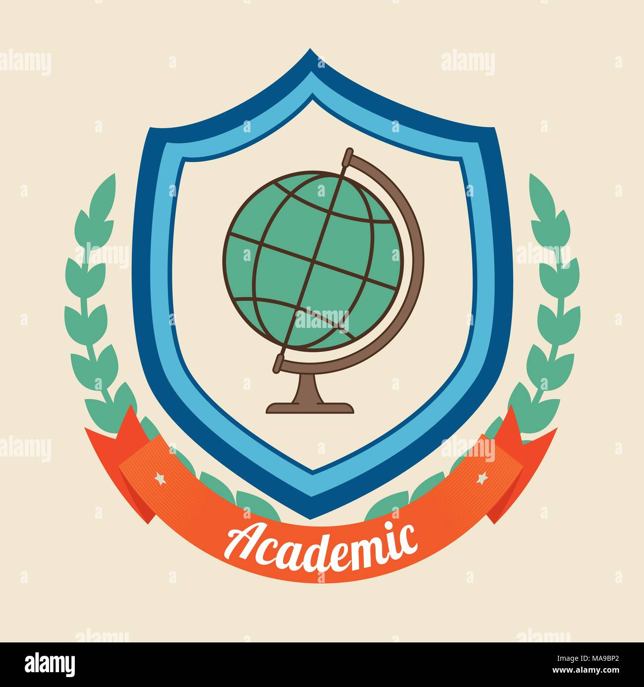 Academic education design Stock Vector Image & Art - Alamy