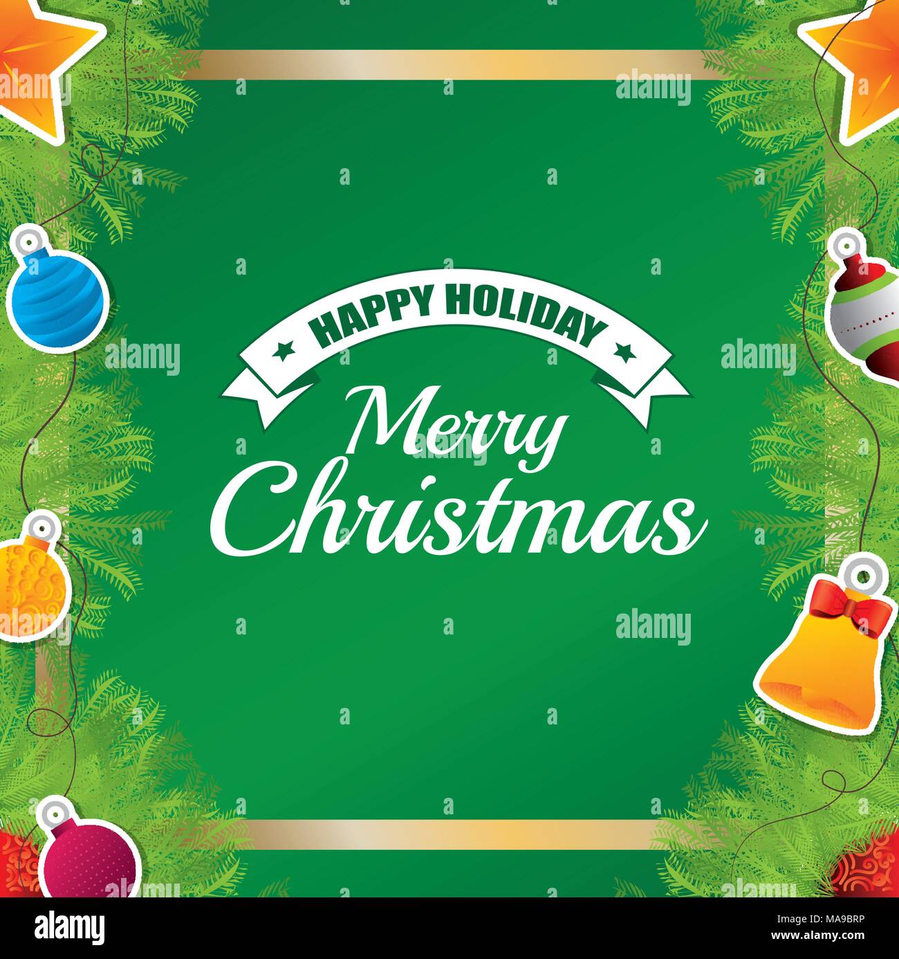 Merry christmas card design Stock Vector Image & Art - Alamy