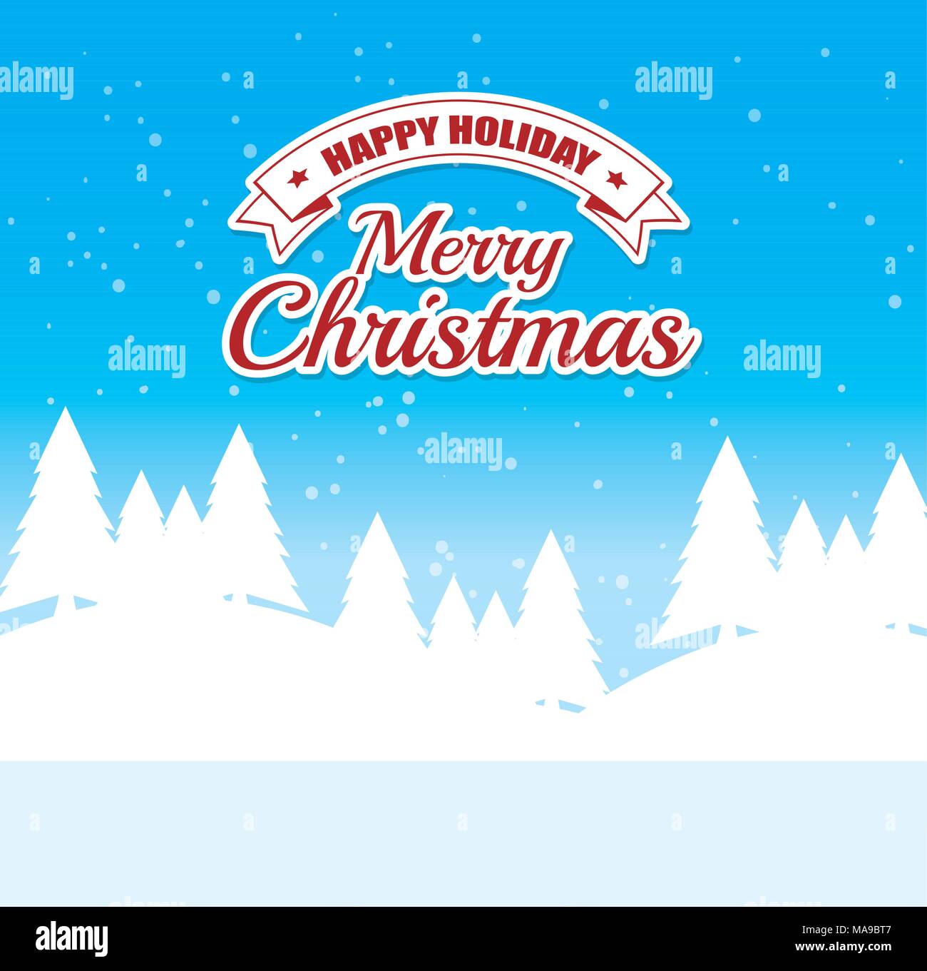 Merry christmas card design Stock Vector Image & Art - Alamy