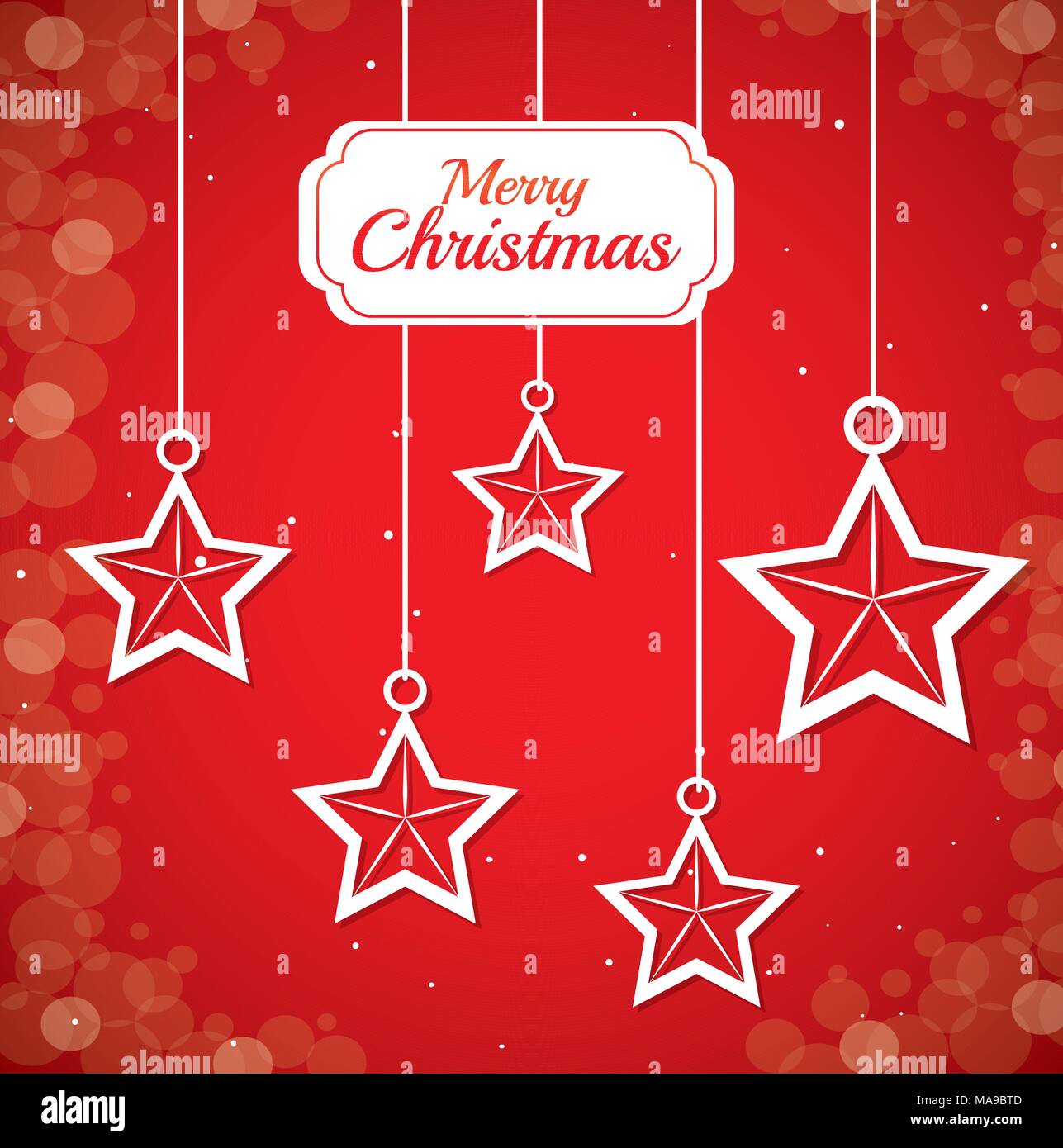 Merry christmas card design Stock Vector Image & Art - Alamy