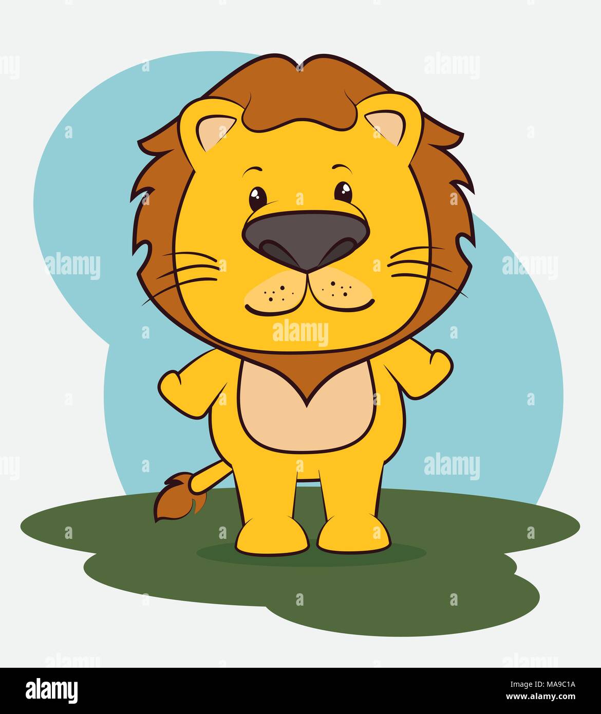 Animal cartoon graphic design Stock Vector Image & Art - Alamy