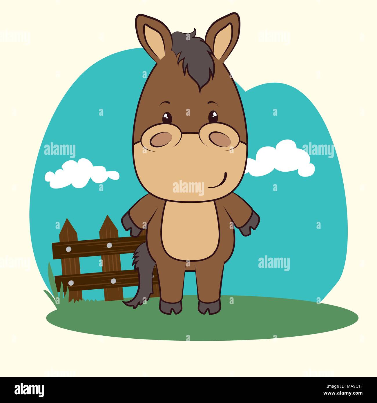 Animal cartoon graphic design Stock Vector Image & Art - Alamy