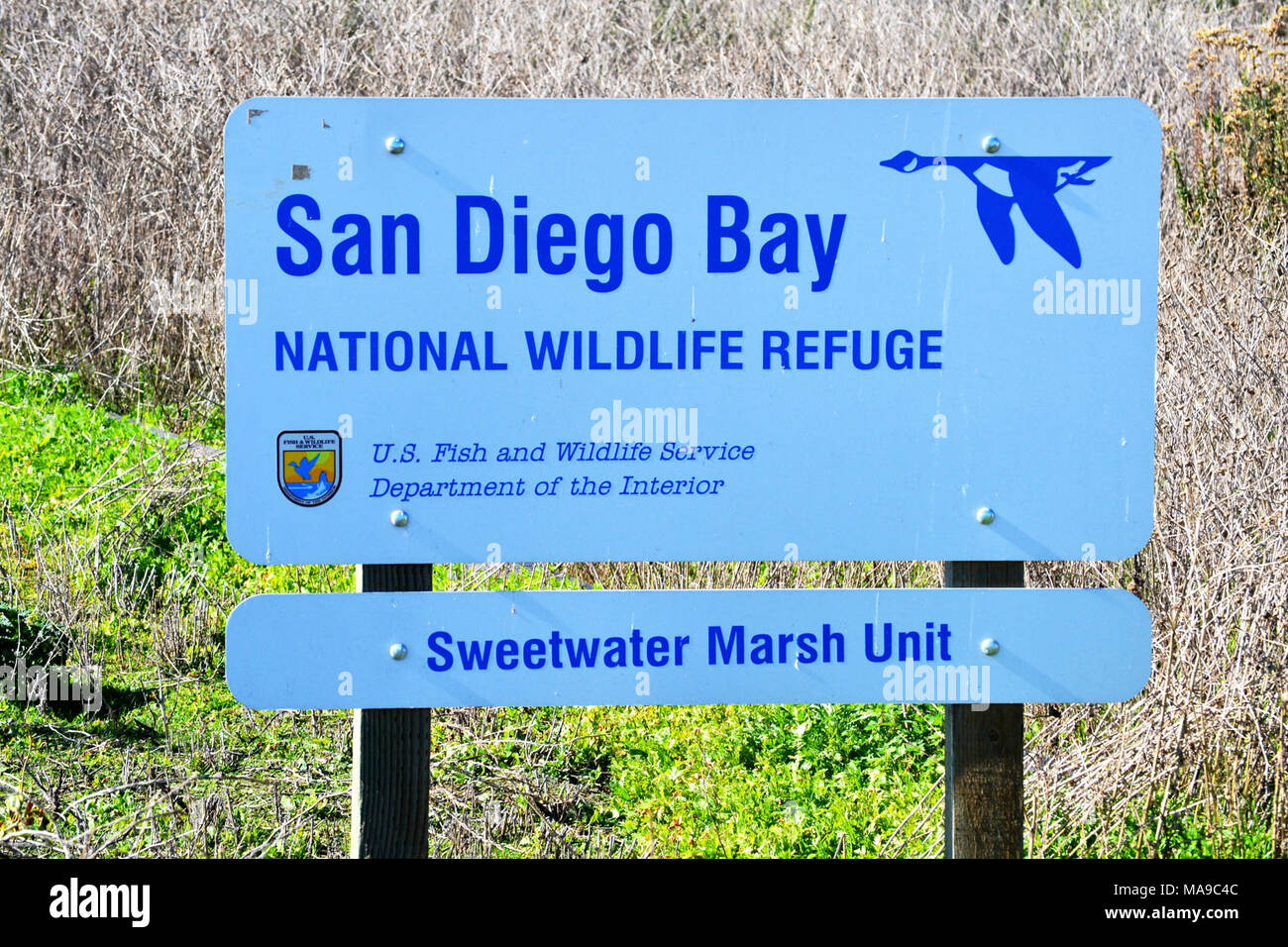 Usfws sign hi-res stock photography and images - Alamy