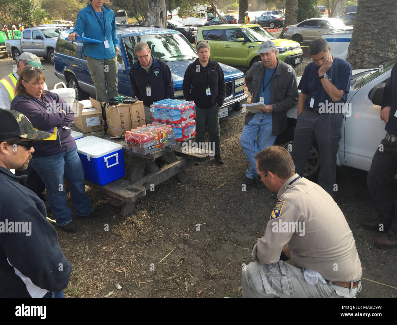 NRDA Field Team Ops. Bruce Joab with California Department of Fish and ...