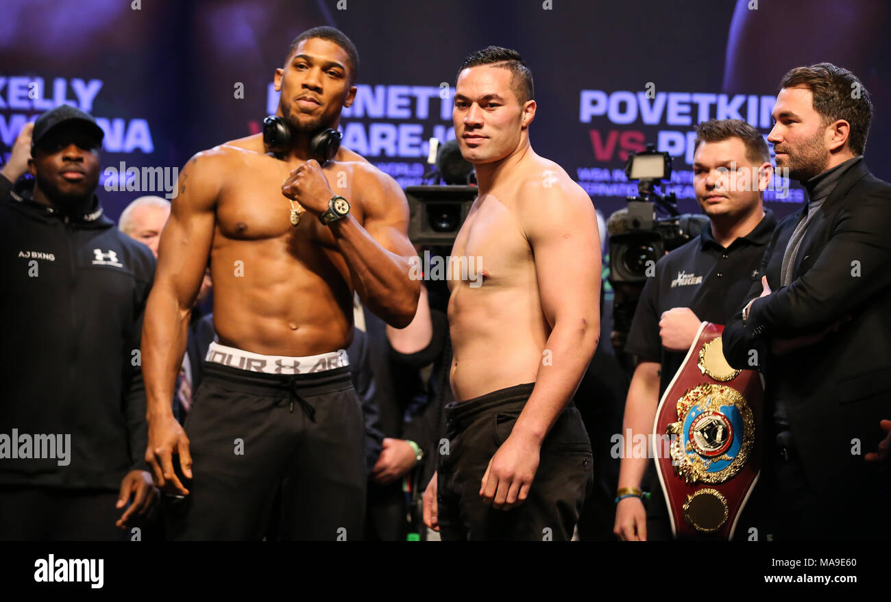 Joseph parker boxing hi-res stock photography and images - Alamy