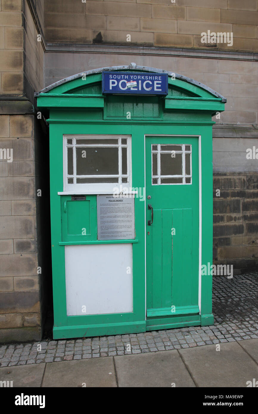 Sole surviving police box of the original 120 in hi-res stock ...
