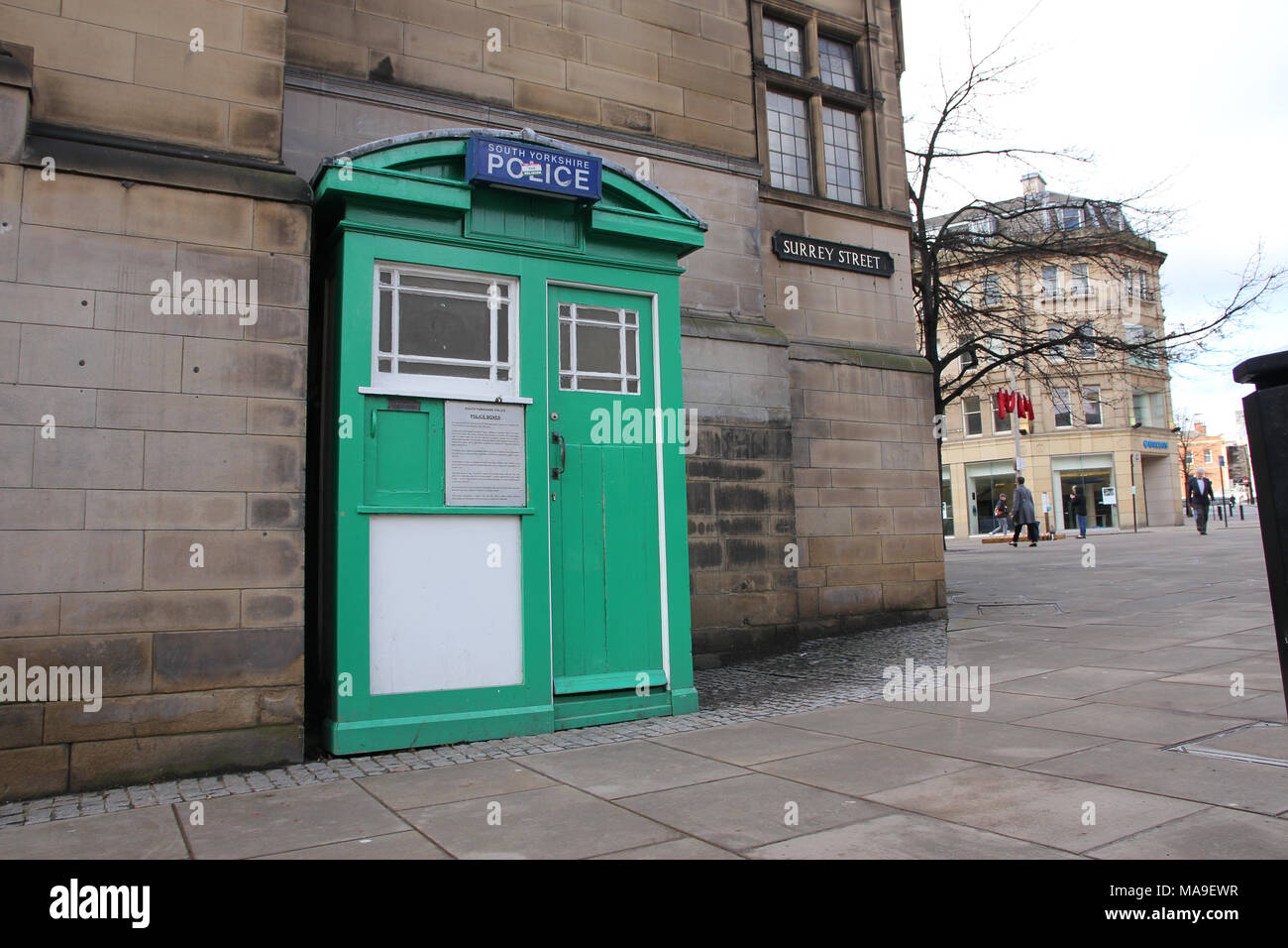 Sole surviving police box of the original 120 in hi-res stock ...