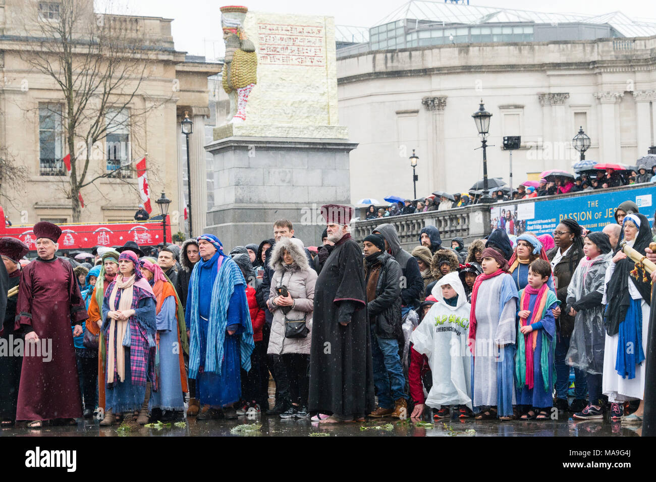 London, UK. 30th March, 2018. The audience watch members of the ...