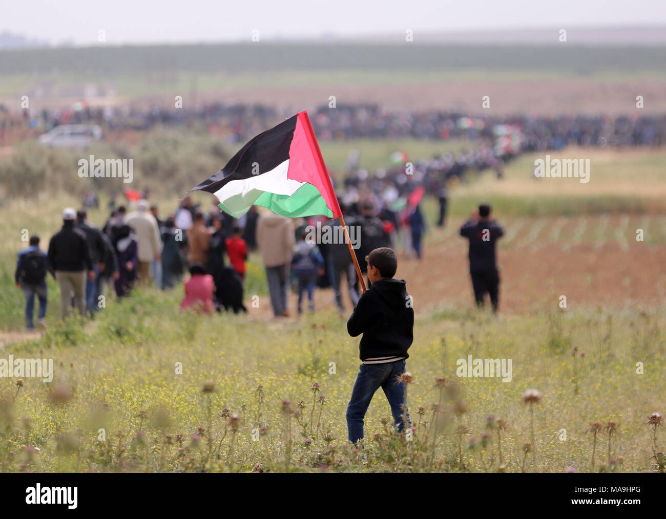 March 30, 2018 - Gaza City, The Gaza Strip, Palestine - 42 Anniversary ...