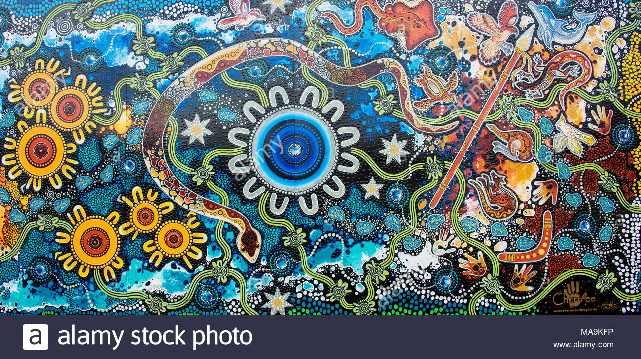 Aboriginal Mural Stock Photos & Aboriginal Mural Stock Images - Alamy