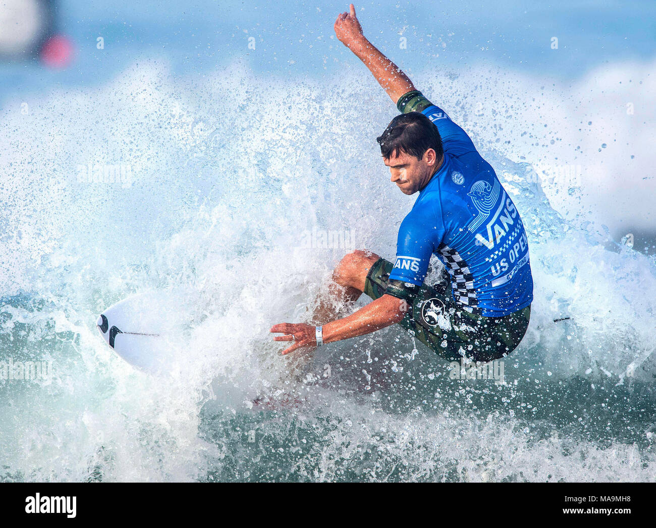 Huntington Beach, California USA. 3rd Aug, 2017. Brett Simpson of ...