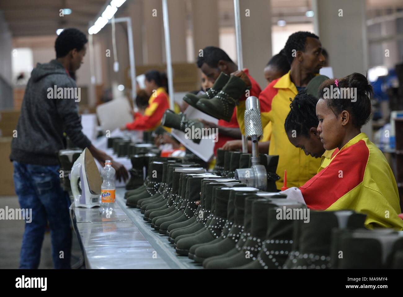 Ethiopia factory hi-res stock photography and images - Alamy