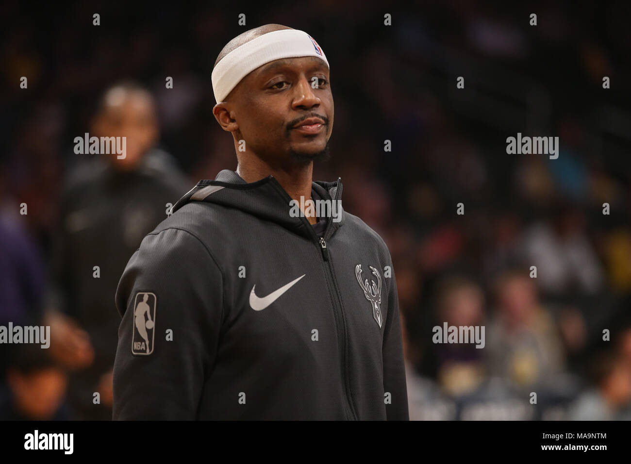 Los Angeles, CA, USA. 30th Mar, 2018. Milwaukee Bucks guard Jason Terry ...