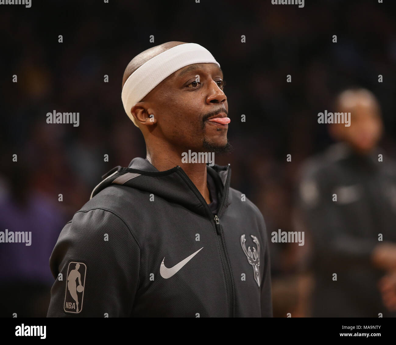 Los Angeles, CA, USA. 30th Mar, 2018. Milwaukee Bucks guard Jason Terry ...