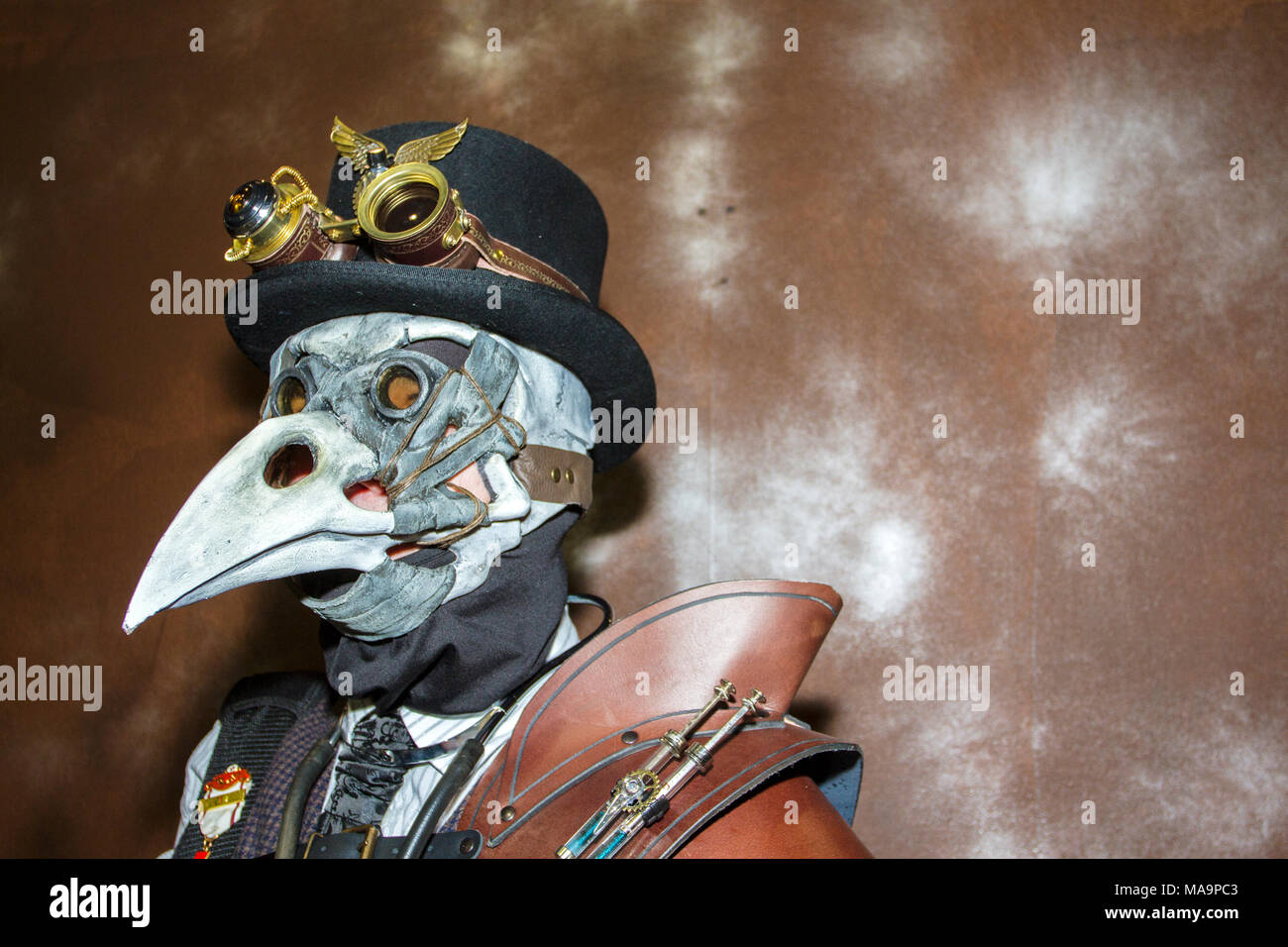 Steampunk plague doctor hi-res stock photography and images - Alamy