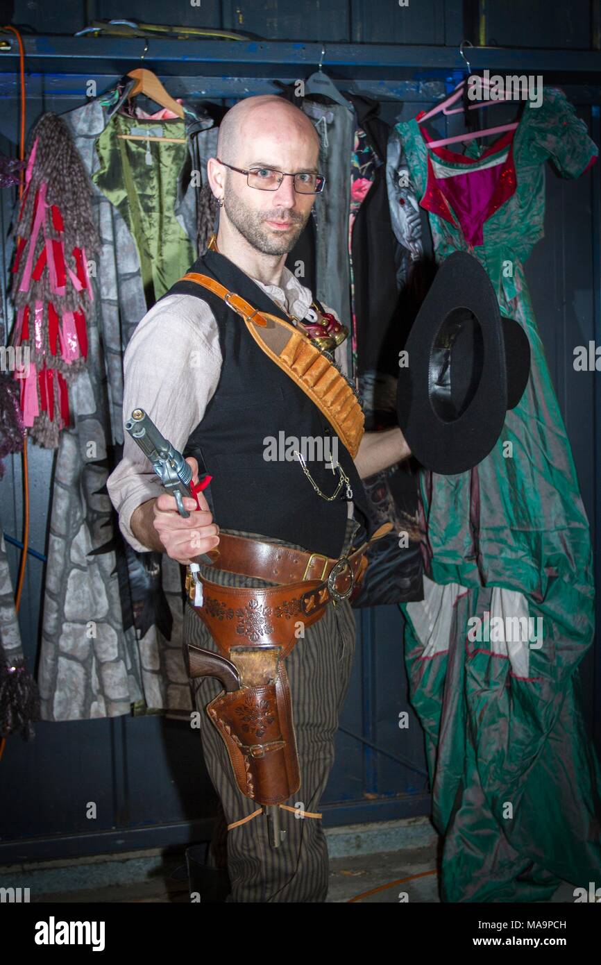 Post apocalyptic dress hi-res stock photography and images - Alamy