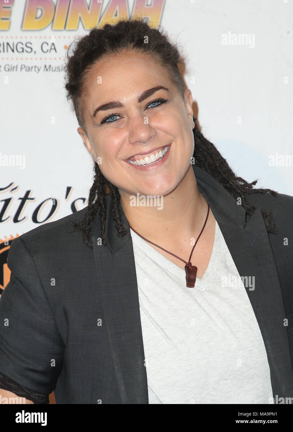 PALM SPRINGS, CA - MARCH 30: Sarah Croce, at Club Skirts Presents The ...