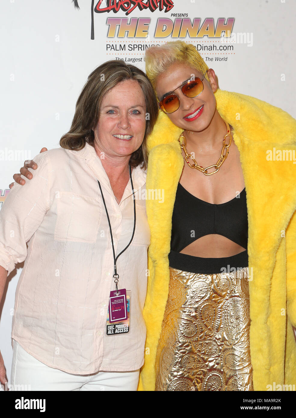 PALM SPRINGS, CA - MARCH 30: Mariah Hanson, Madame Gandhi, at Club ...