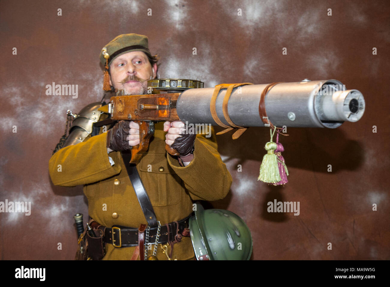 Steampunk Machine Gun