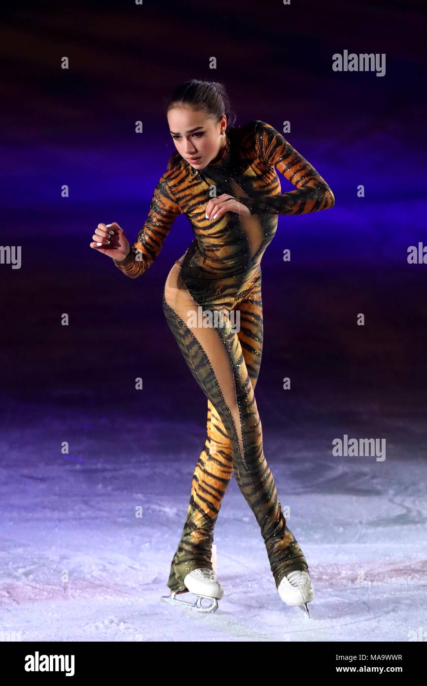 Towa Pharmaceutical RACTAB Dome, Osaka, Japan. 31st Mar, 2018. Alina ...