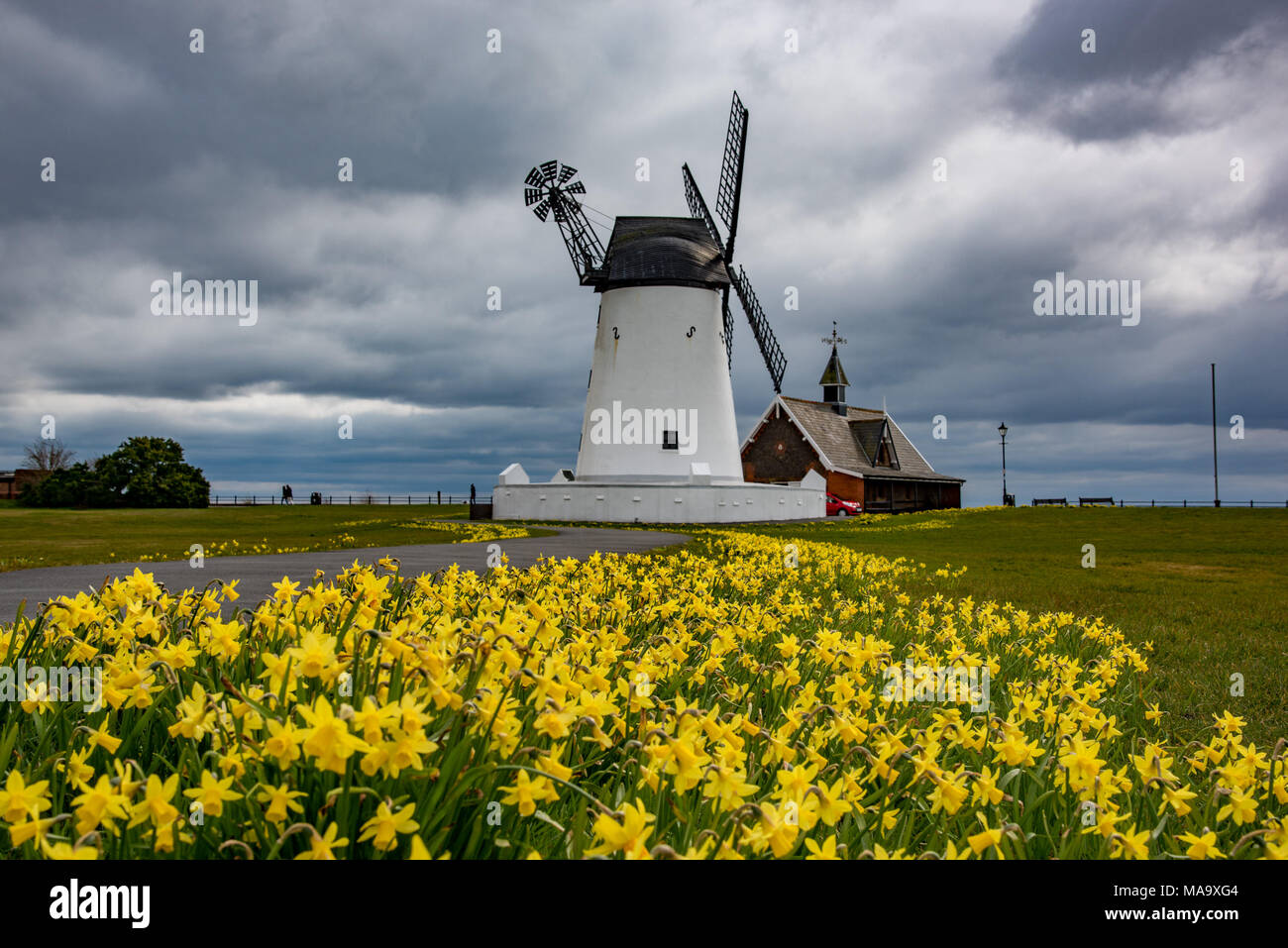 Rain windmill hi-res stock photography and images - Alamy