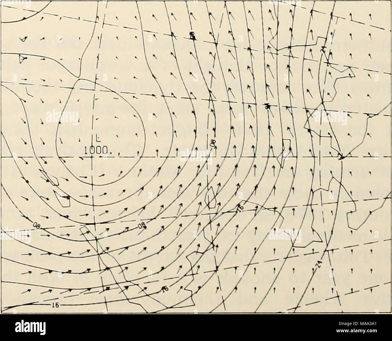 Surface pressure charts hi-res stock photography and images - Alamy