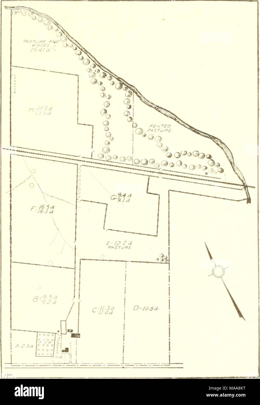 . An economic study of farm layout .. . Fig. 79. a farm having about ...