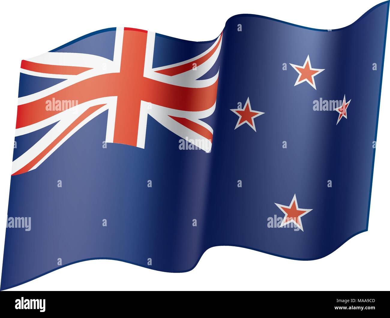 New zealand flag vector hi-res stock photography and images - Alamy