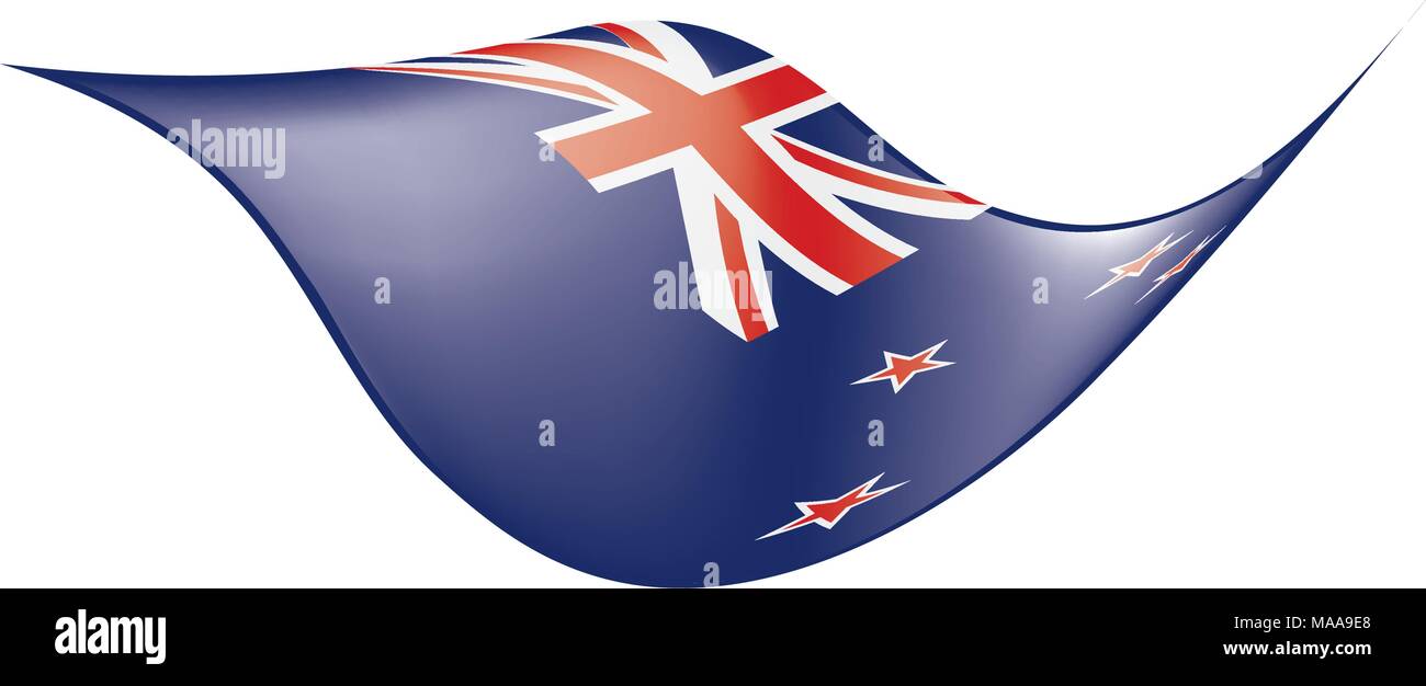 New Zealand flag, vector illustration Stock Vector Image & Art - Alamy