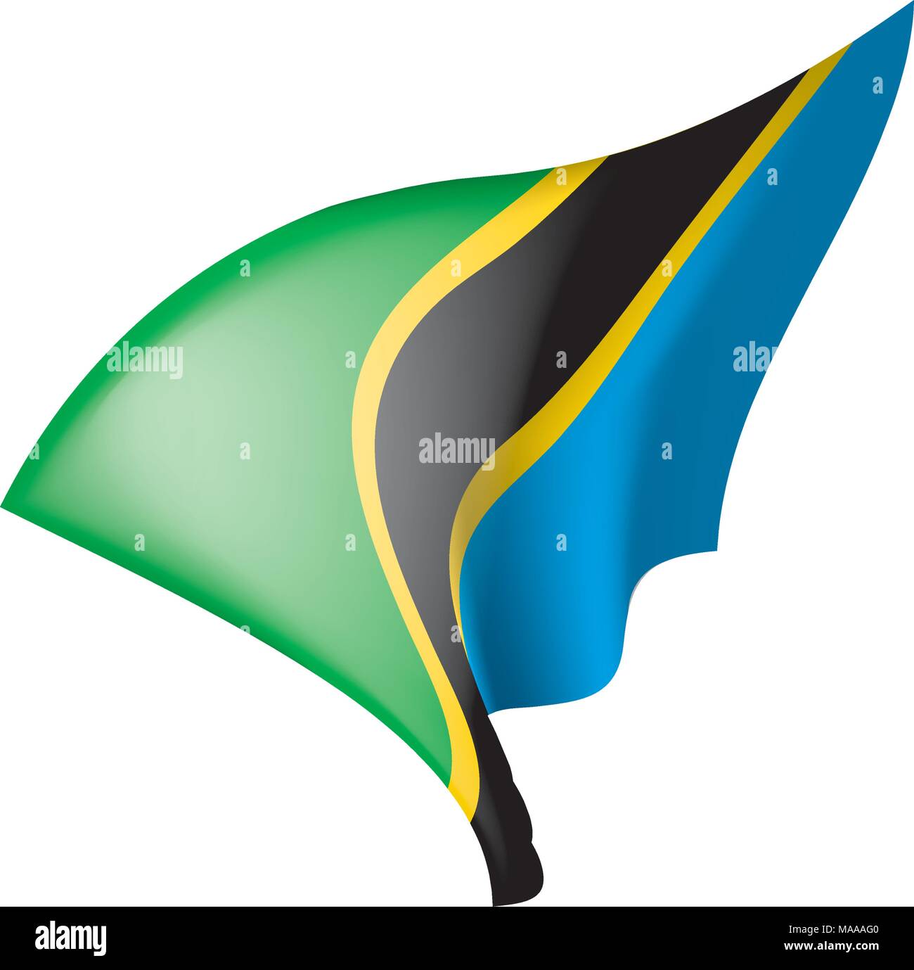Tanzania flag, vector illustration Stock Vector Image & Art - Alamy