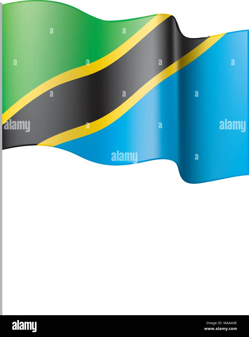 Tanzania flag, vector illustration Stock Vector Image & Art - Alamy