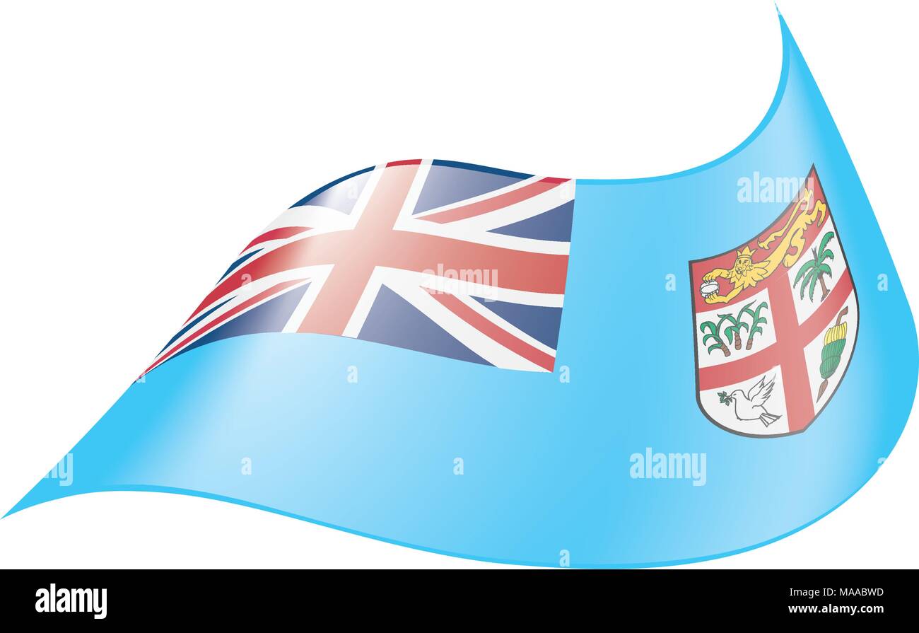 Fiji flag, vector illustration Stock Vector Image & Art - Alamy