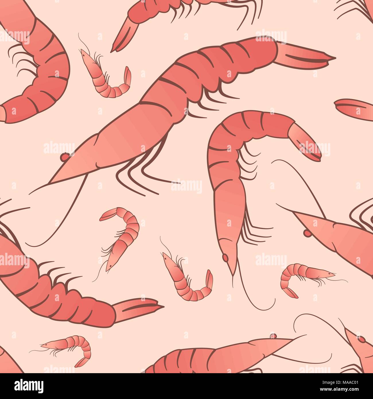 Shrimp Stock Vector Images - Alamy
