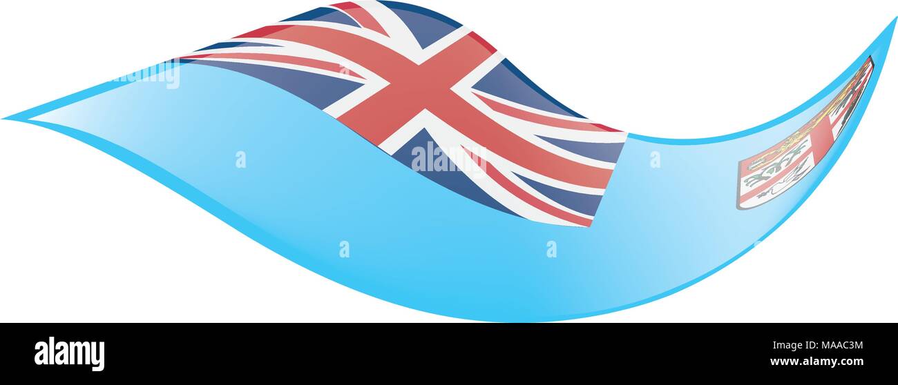 Fiji flag, vector illustration Stock Vector Image & Art - Alamy
