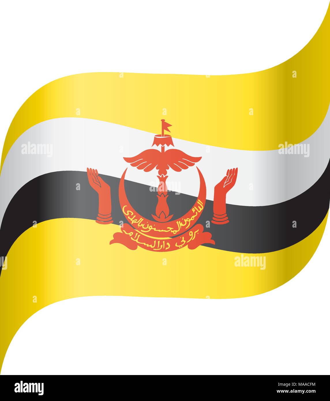 flag, vector illustration on a white background Stock Vector Image ...