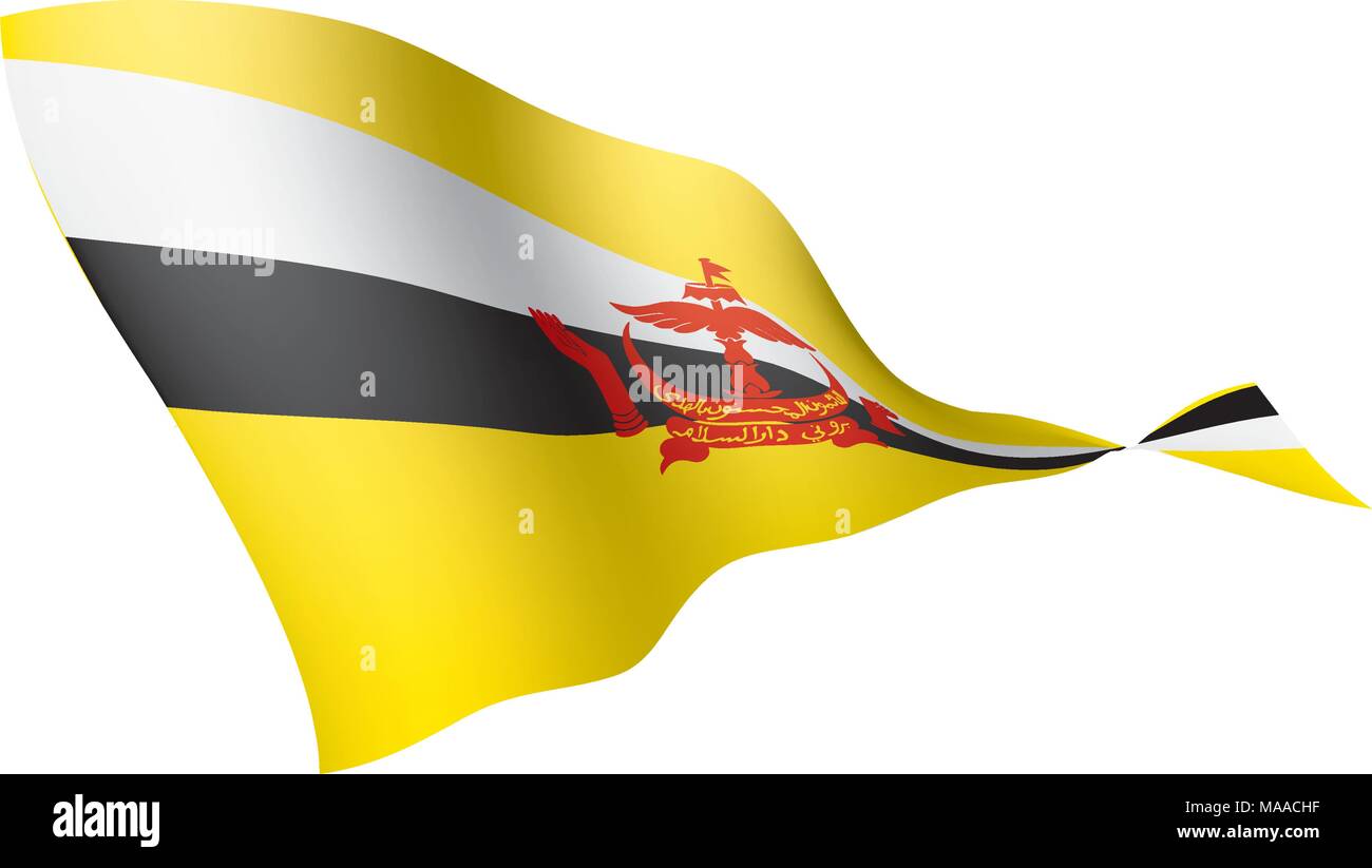 flag, vector illustration on a white background Stock Vector Image ...