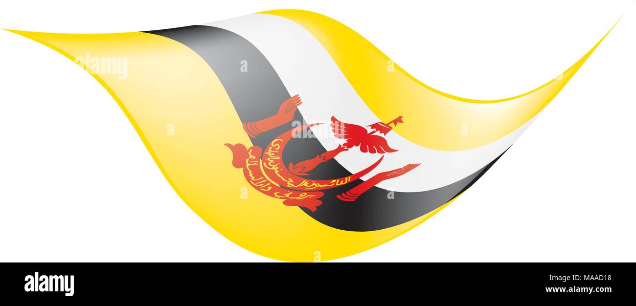 flag, vector illustration on a white background Stock Vector Image ...