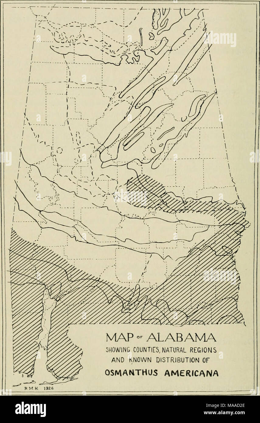 . Economic botany of Alabama . Map 23. Approximate distribution of ...