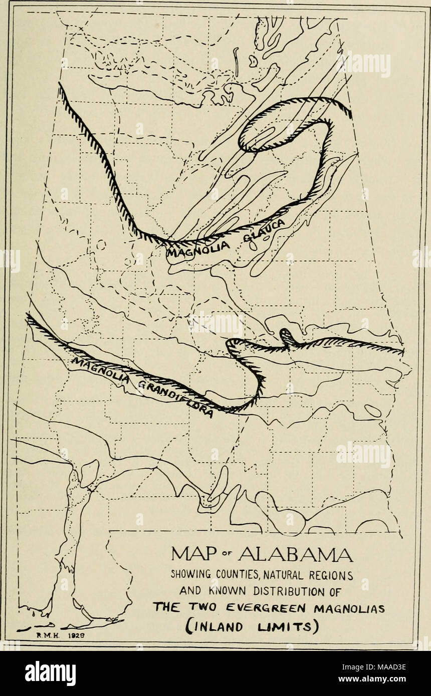Magnolia Map High Resolution Stock Photography and Images - Alamy