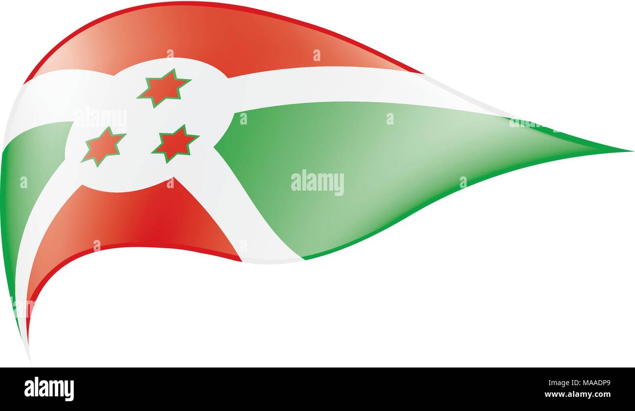 Burundi flag, vector illustration Stock Vector Image & Art - Alamy