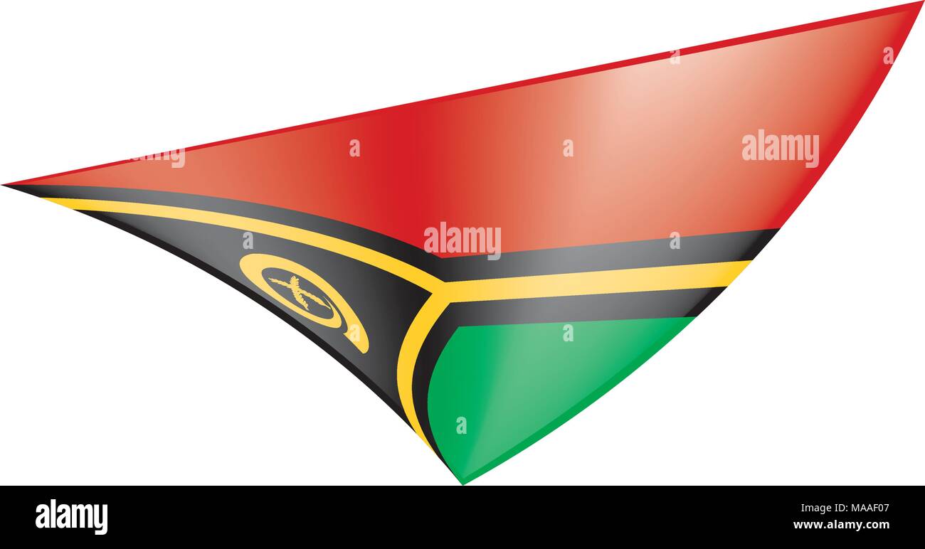 Vanuatu flag, vector illustration Stock Vector Image & Art - Alamy