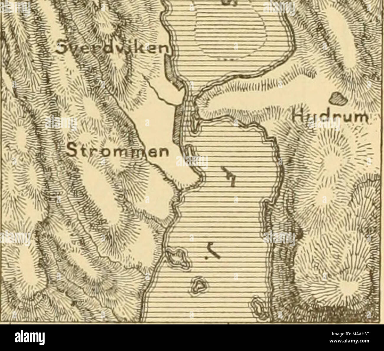. The earth and its inhabitants .. . EoFG Depth under 55 Fathoms Stock ...