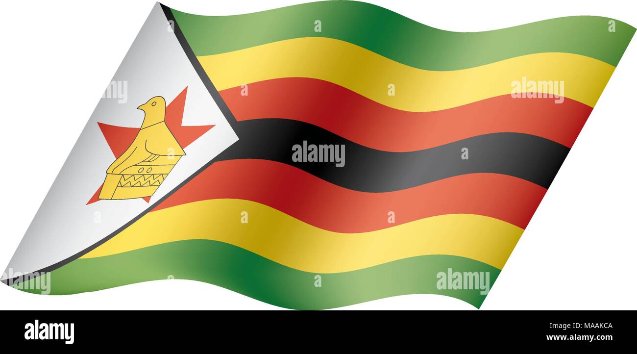 Zimbabwe flag, vector illustration Stock Vector Image & Art - Alamy