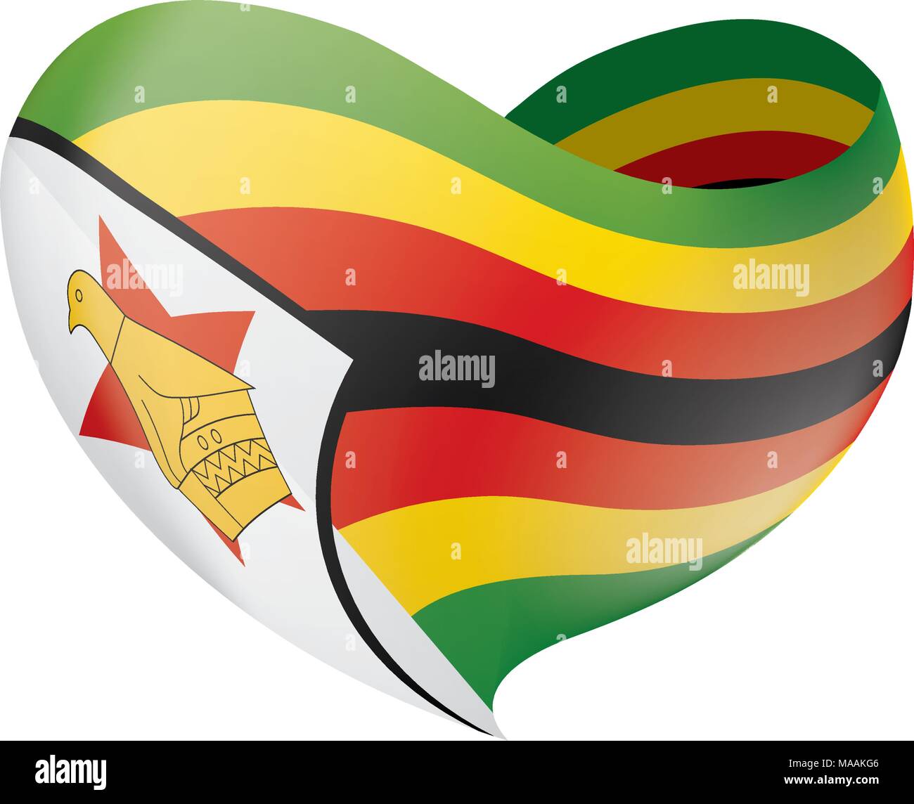Zimbabwe flag, vector illustration Stock Vector Image & Art - Alamy