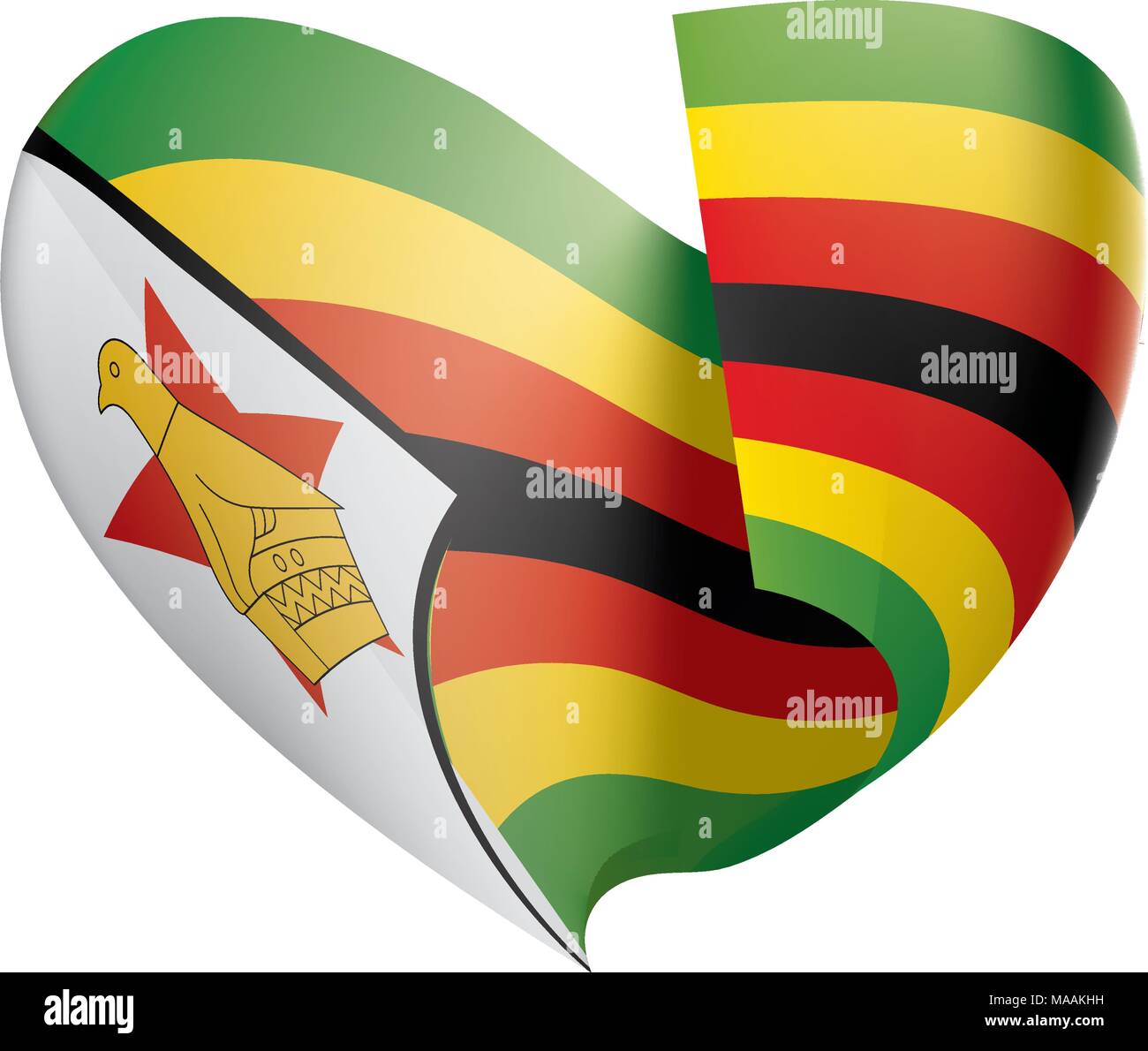 Zimbabwe flag, vector illustration Stock Vector Image & Art - Alamy
