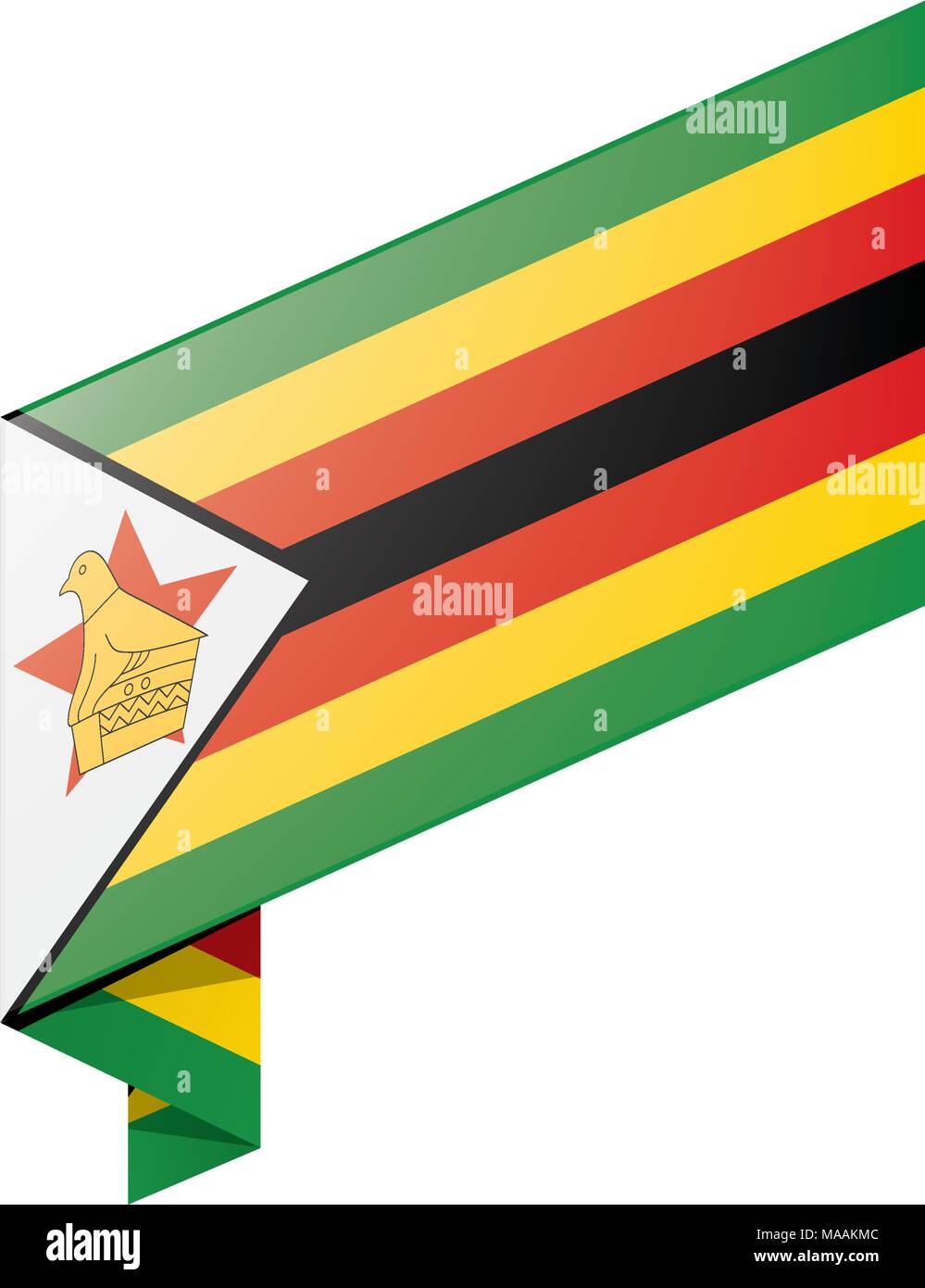 Zimbabwe flag, vector illustration Stock Vector Image & Art - Alamy