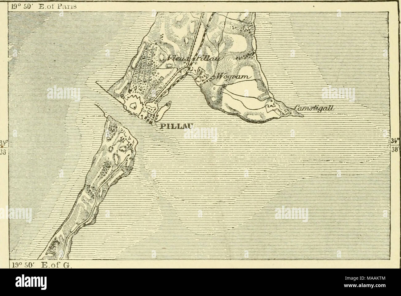 . The earth and its inhabitants .. . Depth leas than s Fathoms S to il ...